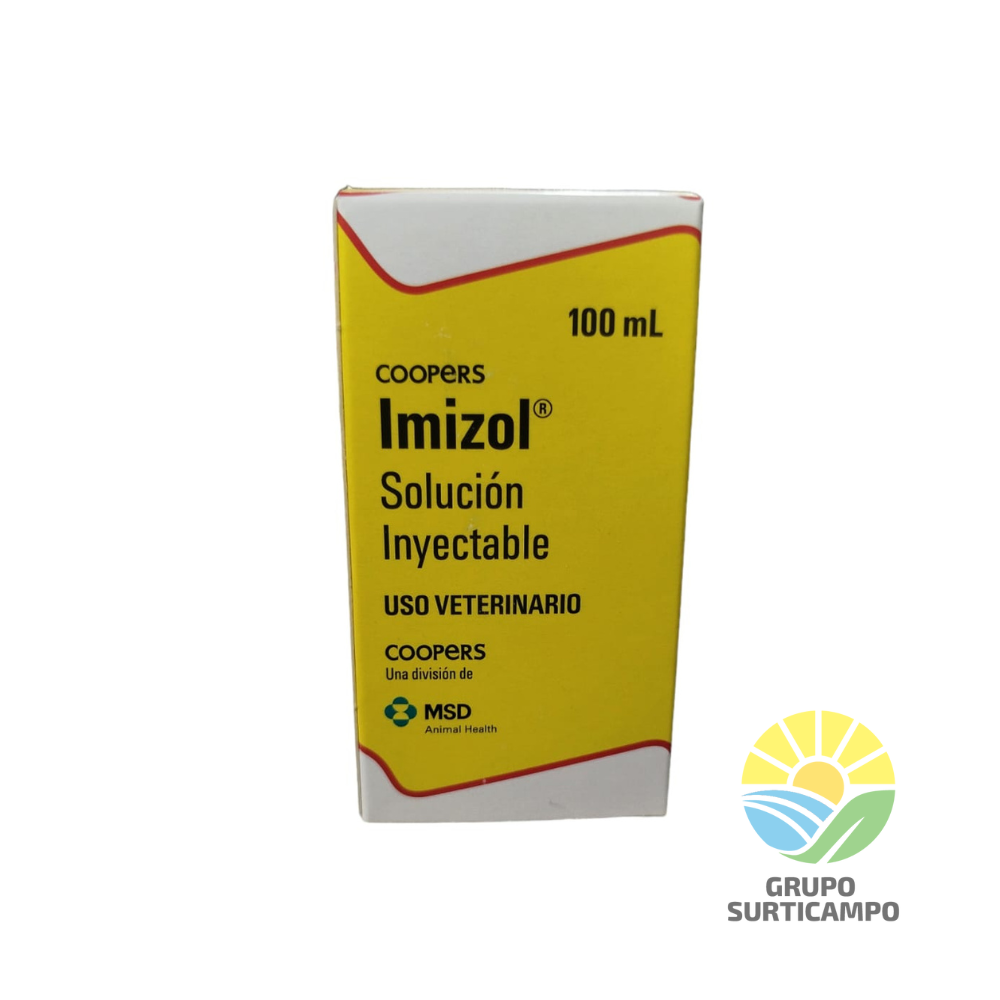 IMIZOL * 100 ML Dipropionato de Imidocarb 0.12 g - Grupo Surticampo
